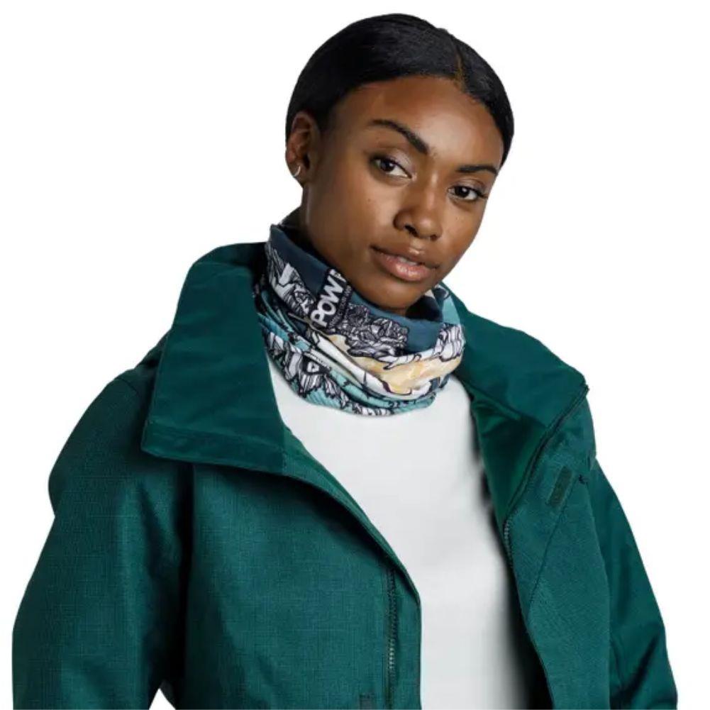 Buff ThermoNet Neckwear (Pow Lixot Green) – Summits Outdoor