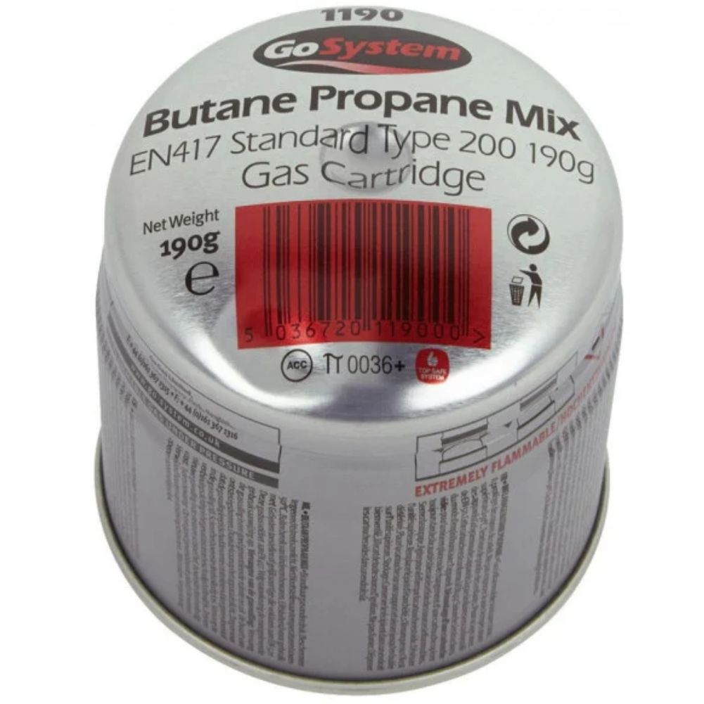 GoSystem 190 pierceable Butane/Propane Gas – Summits Outdoor