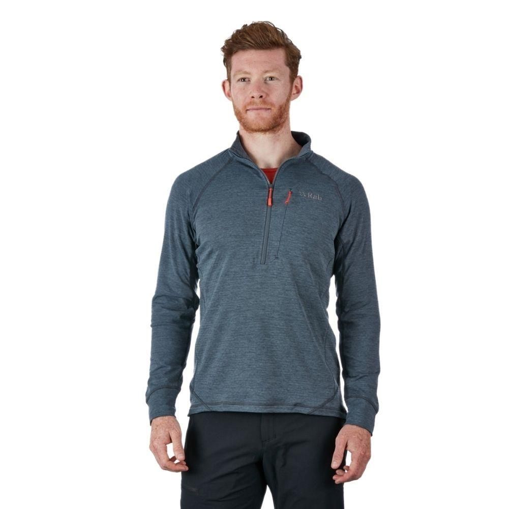 Rab Men's Nexus Pull On Fleece(Steel) – Summits Outdoor