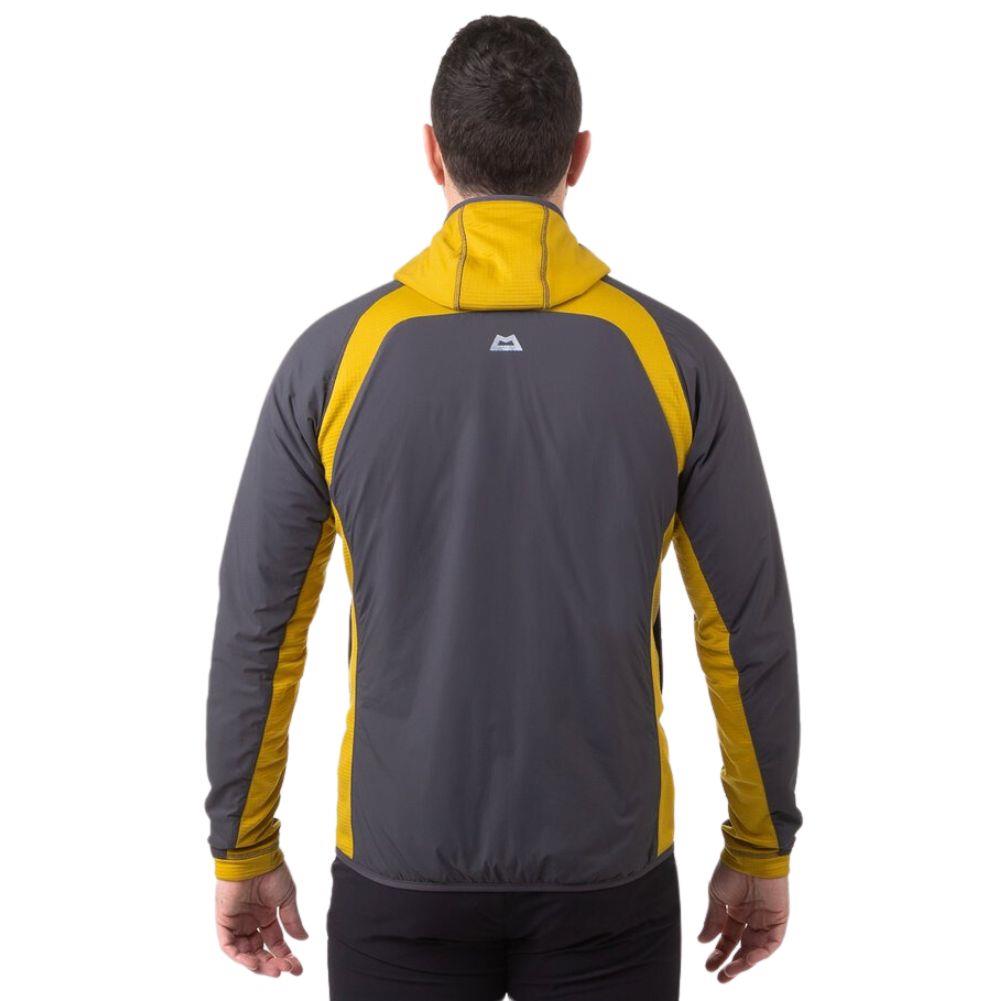 Mountain Equipment Mens Switch Pro Hooded Jacket (Anvil Grey/Acid ...