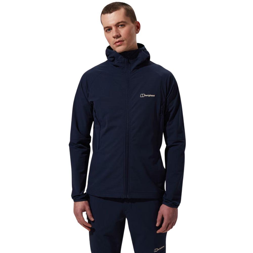 Berghaus Men's Skelbo Softshell Jacket (Dark Blue) – Summits Outdoor