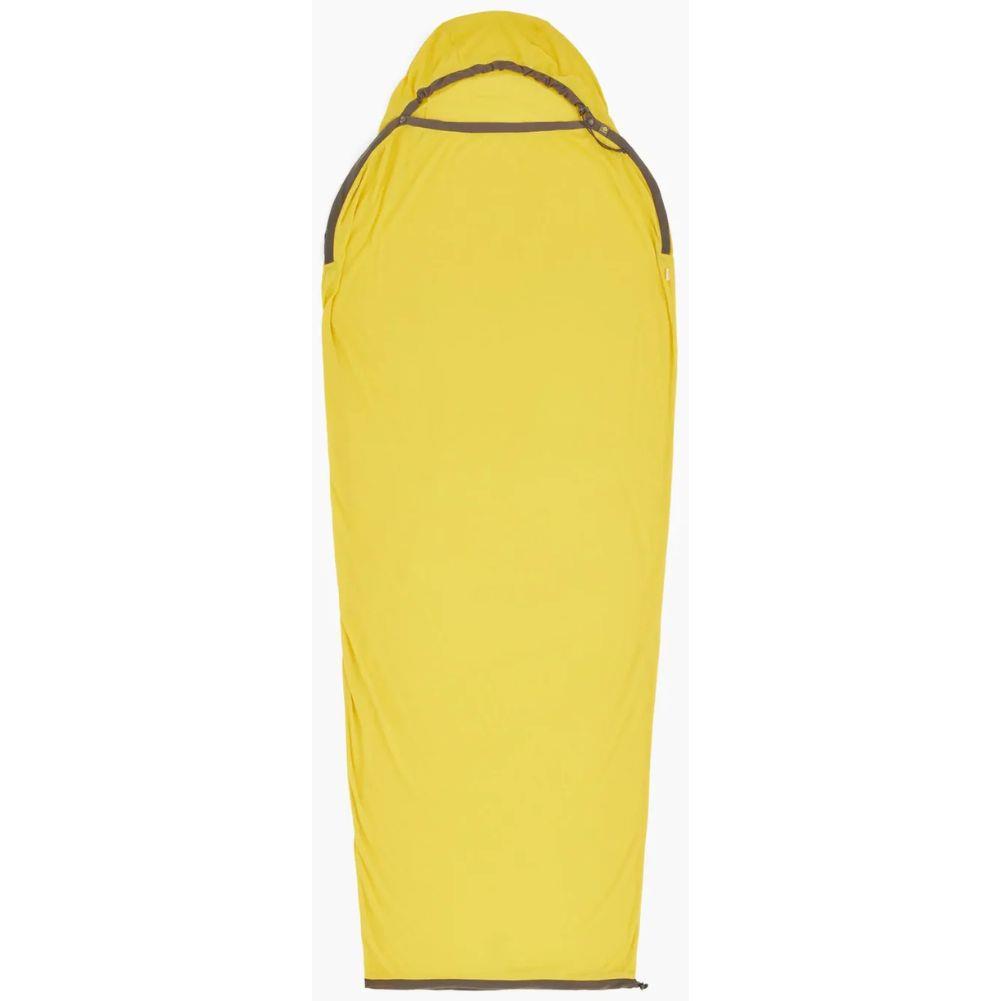 Sea To Summit Reactor Sleeping Bag Liner with Drawcord (Sulphur Yellow ...